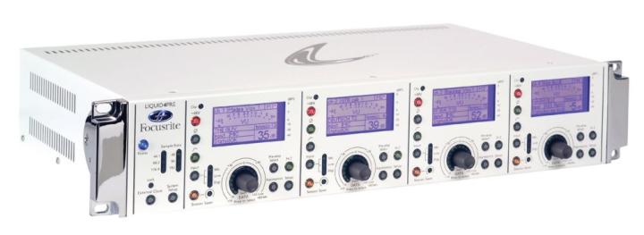 Focusrite launches Liquid4pre four channel preamp with Liquid ...